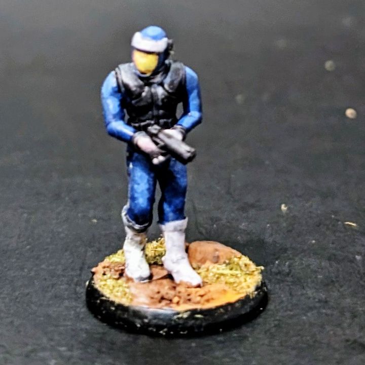 3D Printable Fractured Sphere - E.S.U.F. Pilot by DOWNTOWN3D